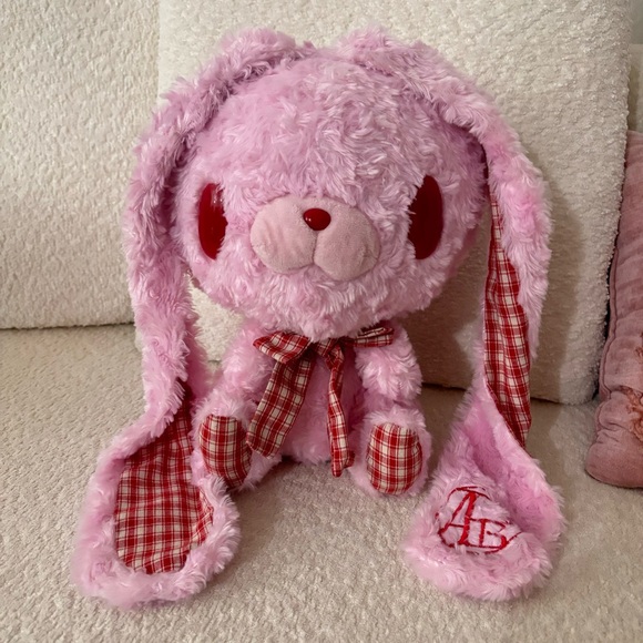 Toys | Taito Gloomy Bear All Purpose Bunny Pink And Red Plaid Plush ...